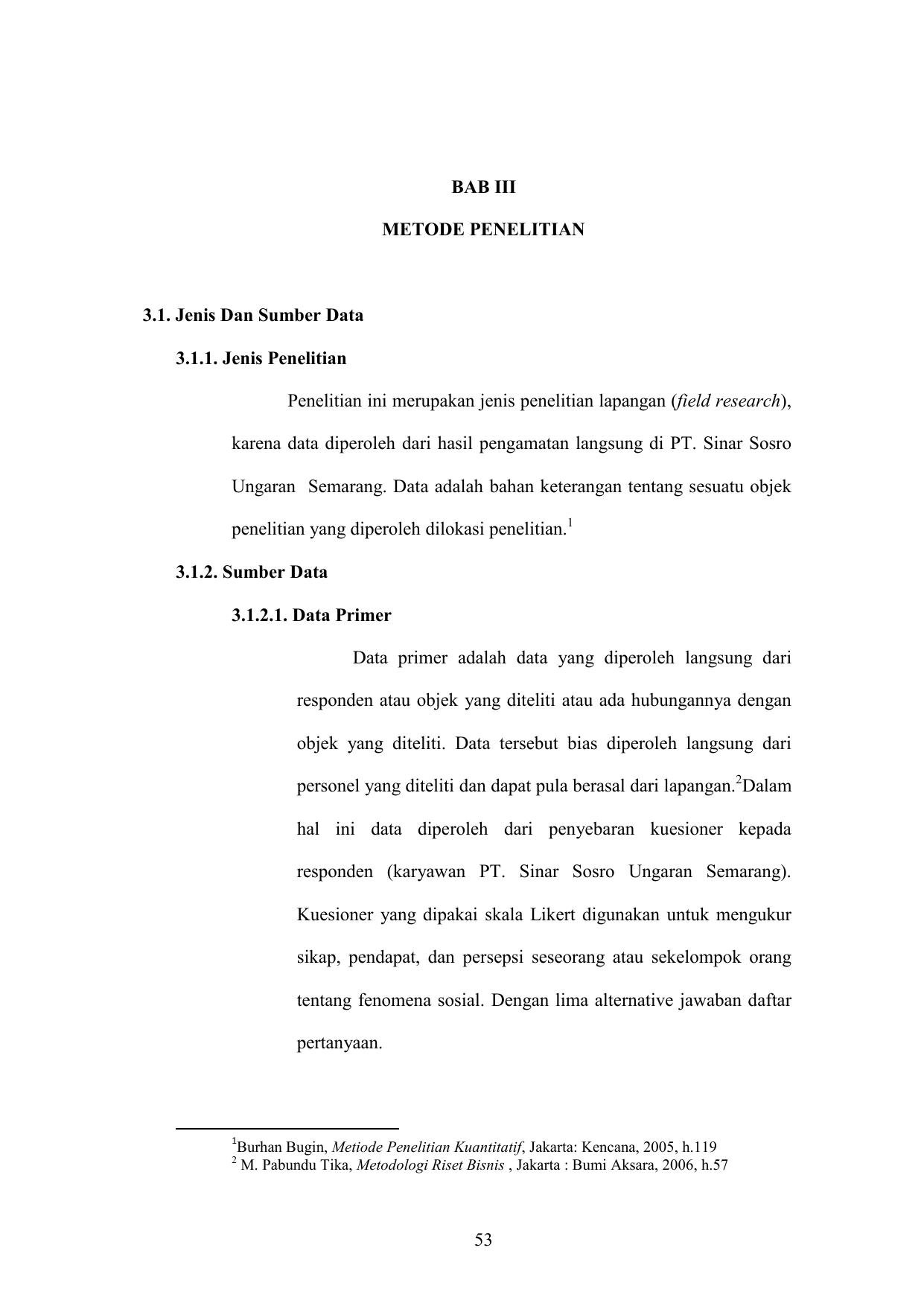 Jenis Dan Sumber Data Penelitian Kualitatif